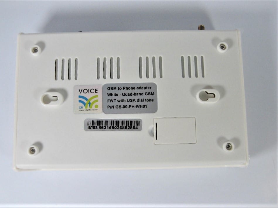 VoiceCTI - GSM to Phone Adapter - Quad-Band GSM FWT - GS-00-PH-WH01 ...