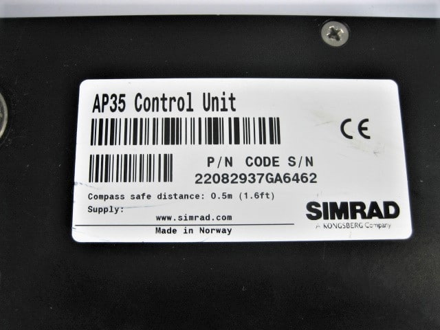 Simrad AP35 2208937 Boat Autopilot Control Head - NEW LCD! | Great Cond ...