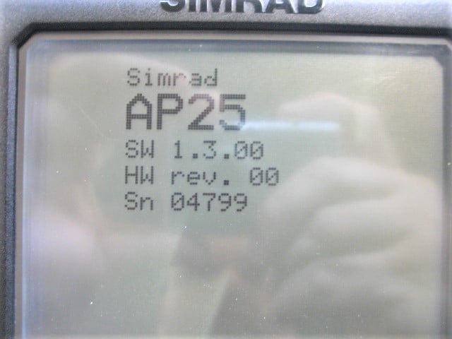 Simrad-AP25 Autopilot Control Head - 22087811-Great Cond-90 DAY WARR ...