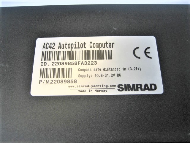 Simrad - AC42 Autopilot Computer 22089858/For AP24/AP28-Tested and ...
