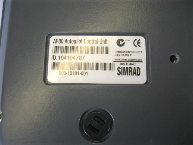 Simrad AP80 Autopilot Control Head - NEW OLD STOCK-90 DAY WARR/000 ...