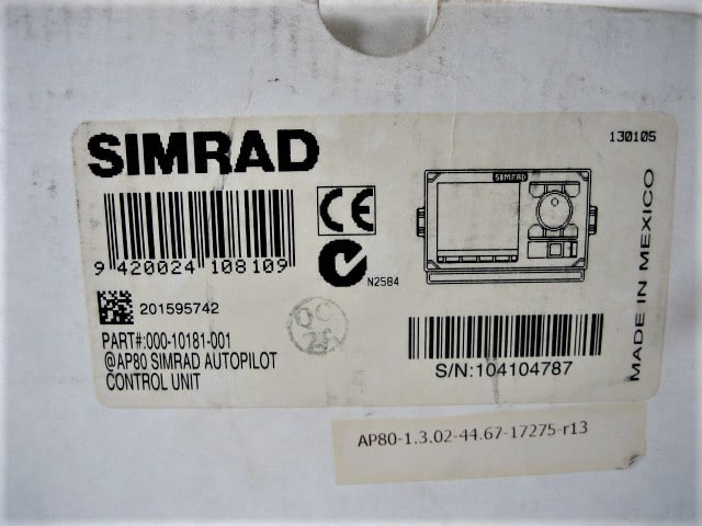 Simrad AP80 Autopilot Control Head - NEW OLD STOCK-90 DAY WARR/000 ...