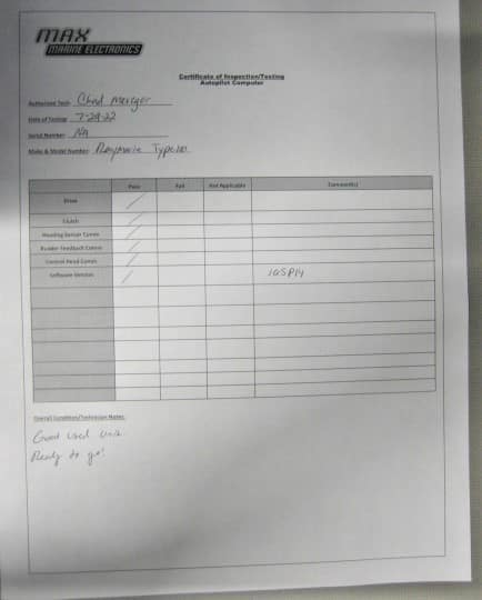 Raymarine/Raytheon/Autohelm/ TYPE 100 - AUTOPILOT COURSE COMPUTER ...