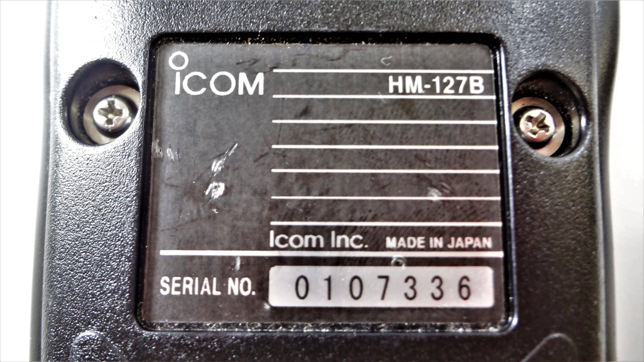 ICOM HM-127B Command Mic Rebuilt Cable f/ IC-M502 504 602 402 422 ...
