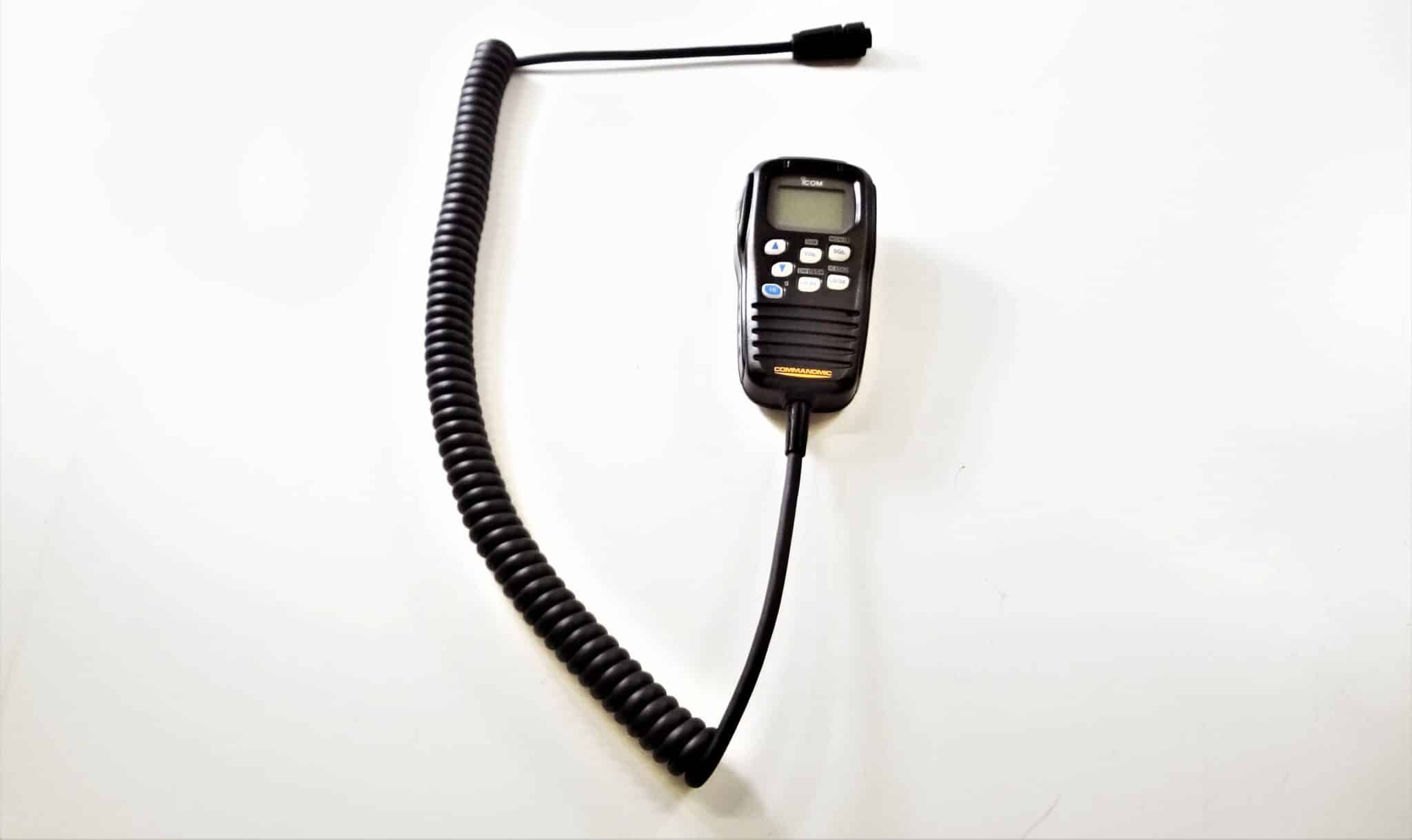 ICOM HM-127B Command Mic Rebuilt Cable f/ IC-M502 504 602 402 422 ...