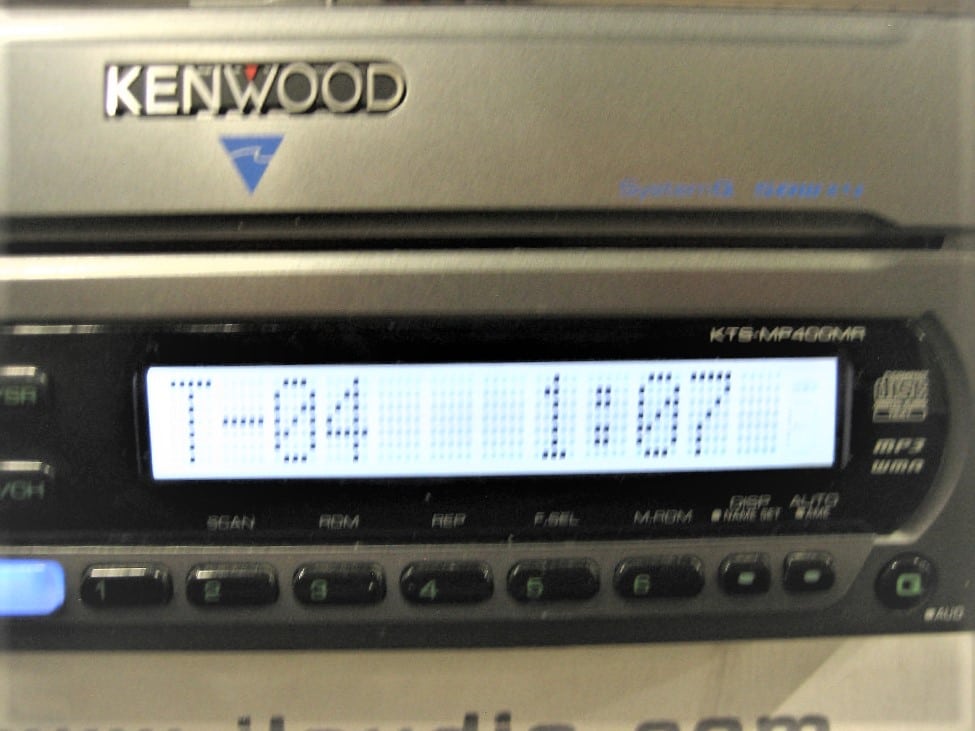 Kenwood KTS-MP400MR Marine CD Player - Used - TESTED - WORKING - Free ...