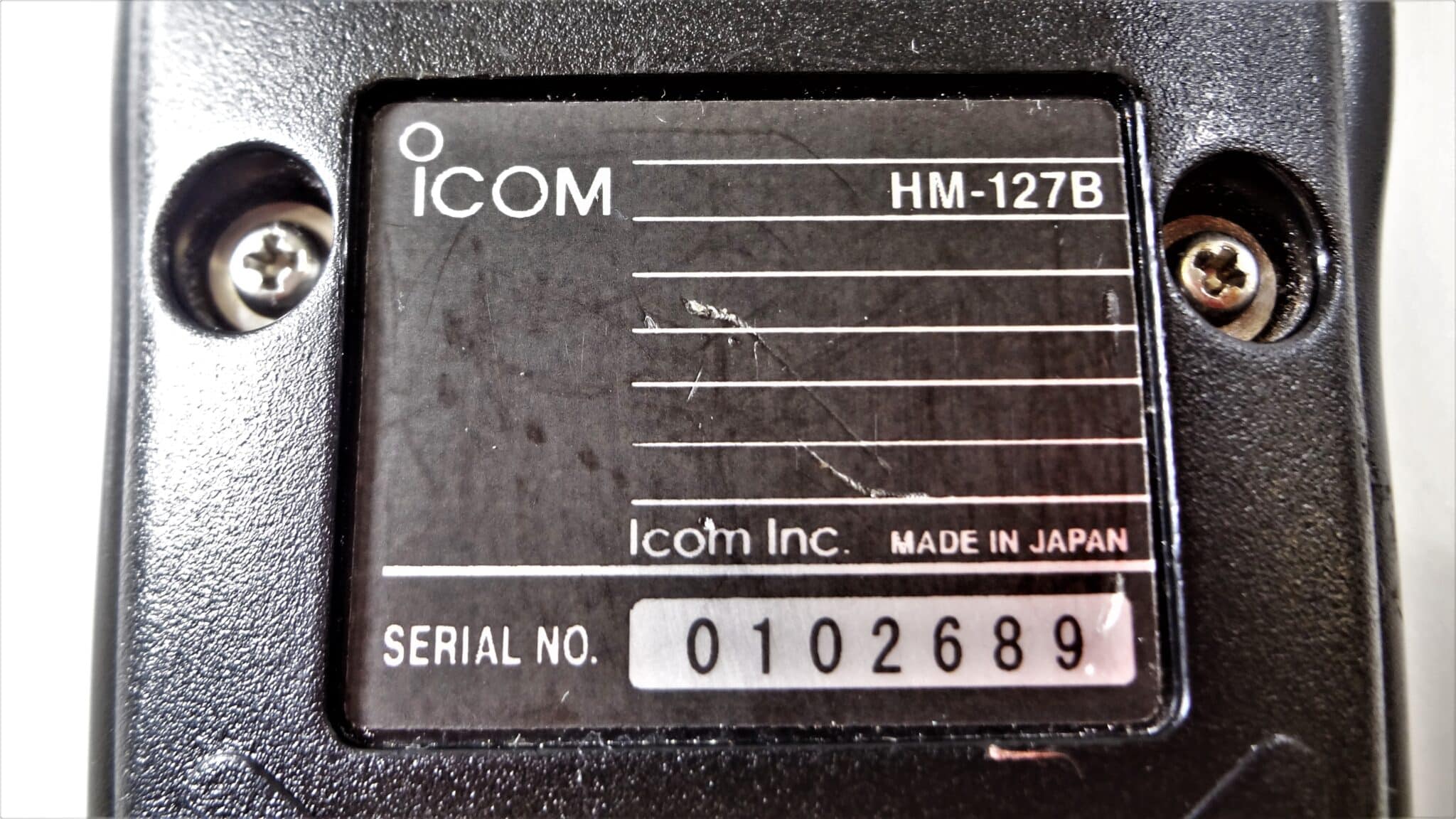 ICOM HM-127B Command Mic Rebuilt Cable f/ IC-M502 504 602 402 422 ...