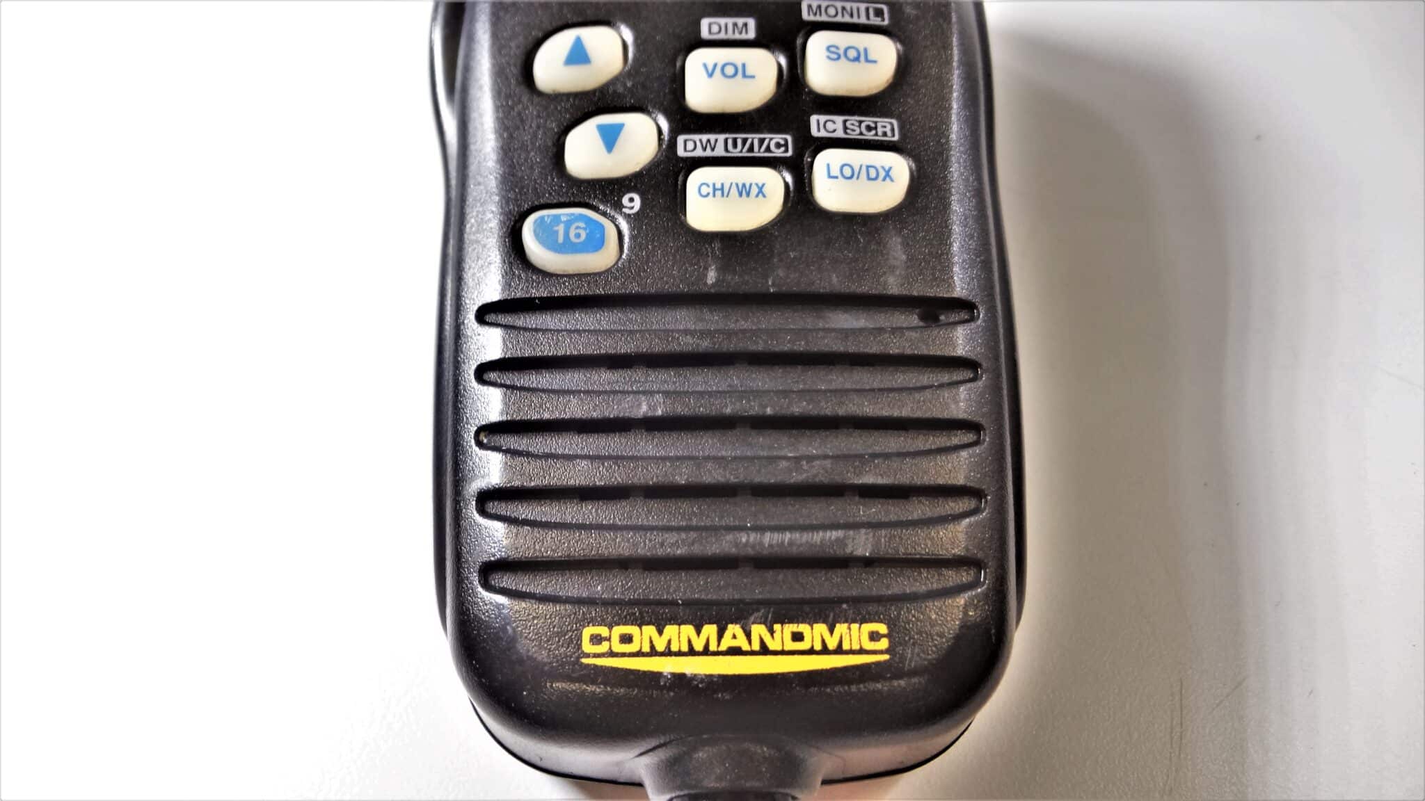 ICOM HM-127B Command Mic Rebuilt Cable f/ IC-M502 504 602 402 422 ...