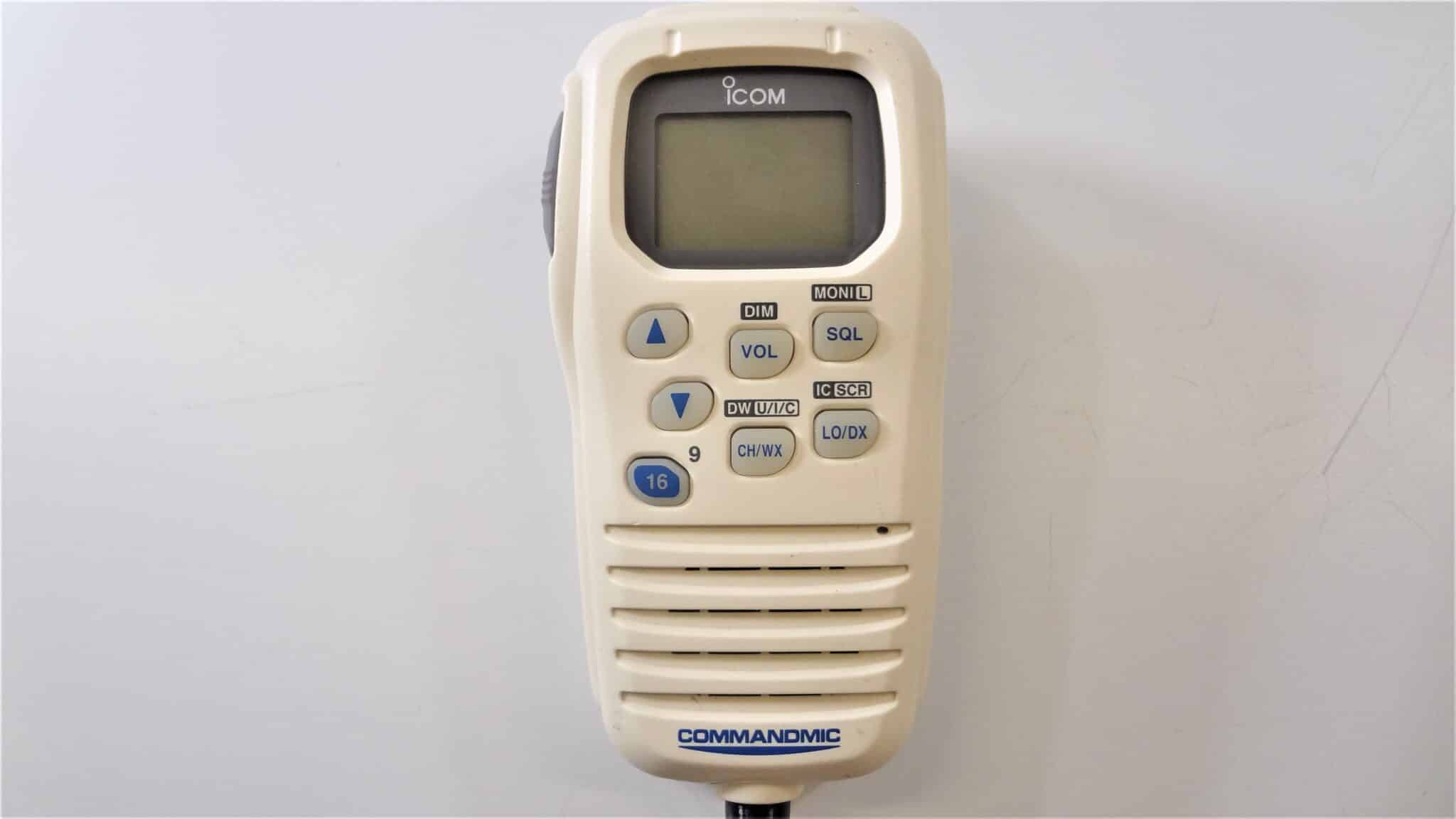 ICOM HM-127W Command Mic Rebuilt Cable f/ IC-M502 504 602 402 422 ...