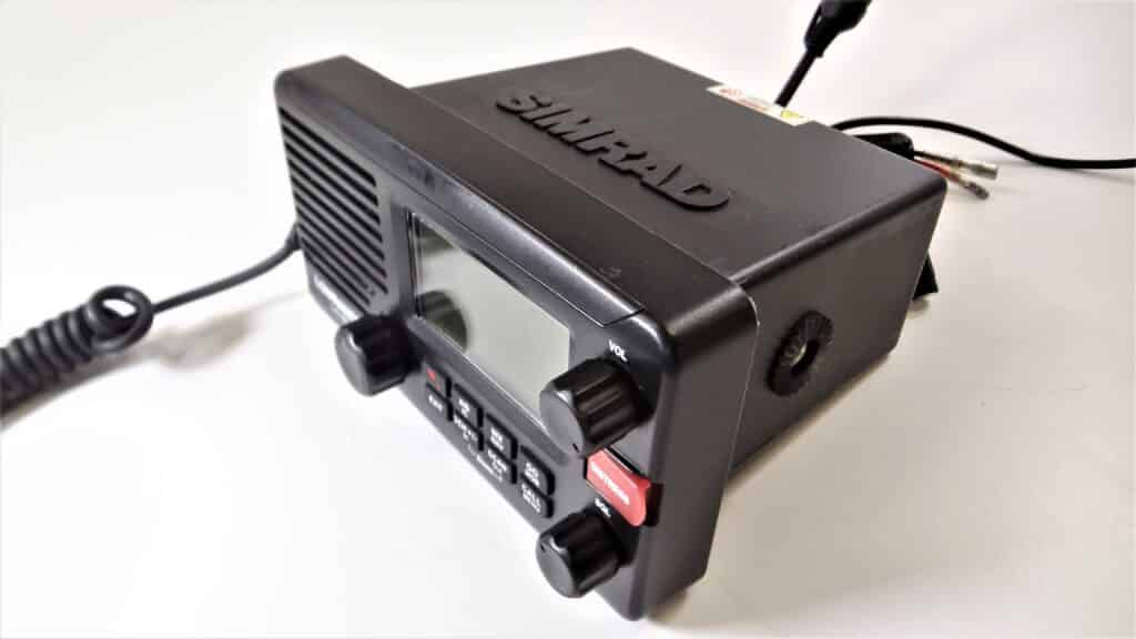 Simrad RS35 Submersible Marine VHF Radio Transceiver Unit with Hand Mic ...