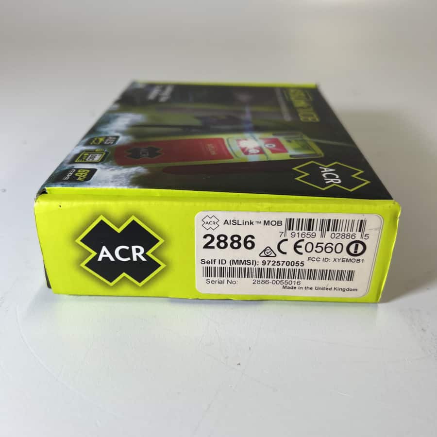 ACR 2886 AISLink MOB Personal Man Overboard Beacon - New OLD STOCK ...