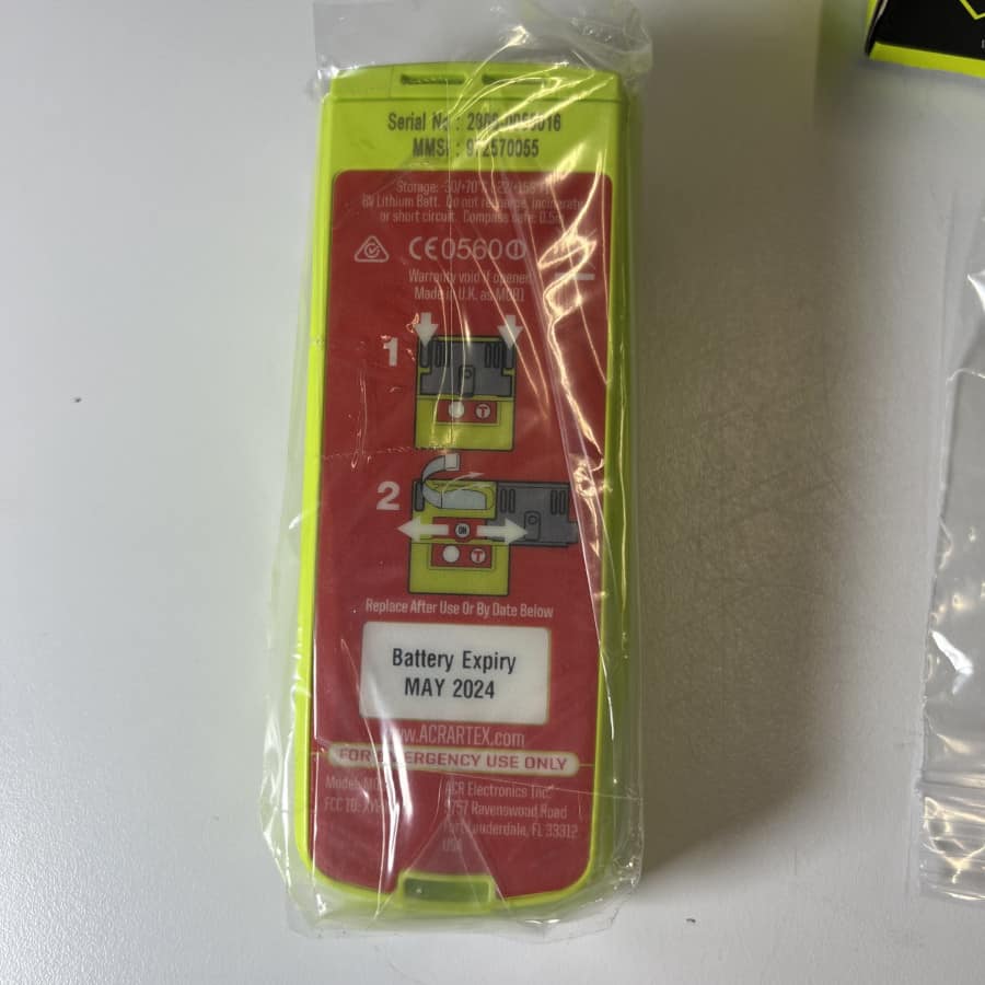 ACR 2886 AISLink MOB Personal Man Overboard Beacon - New OLD STOCK ...