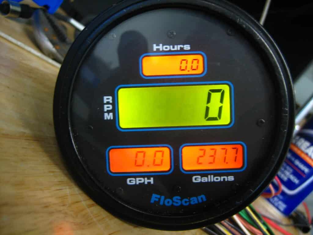 Floscan Replacement Fuel Flow Instrument Gauge - 7000 SERIES - Working ...