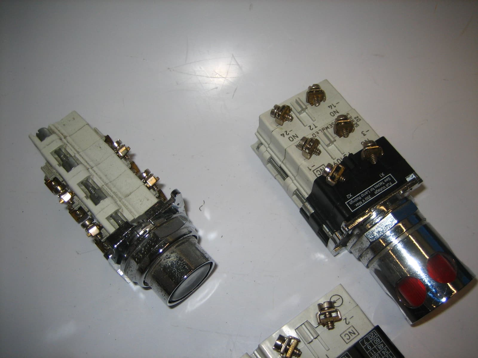 Eaton Cutler-Hammer Lot of Push Button Switches for Marine Genset ...