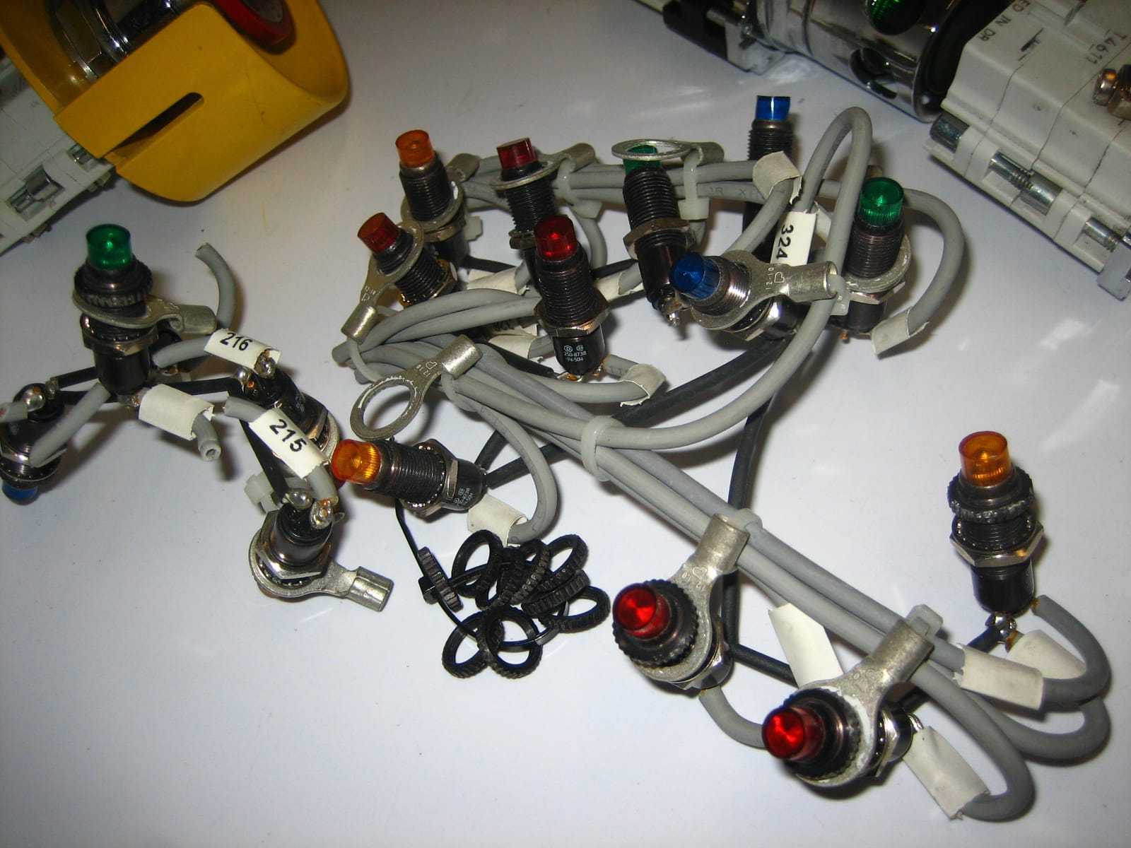 Eaton Cutler-Hammer Lot of Push Button Switches for Marine Genset ...