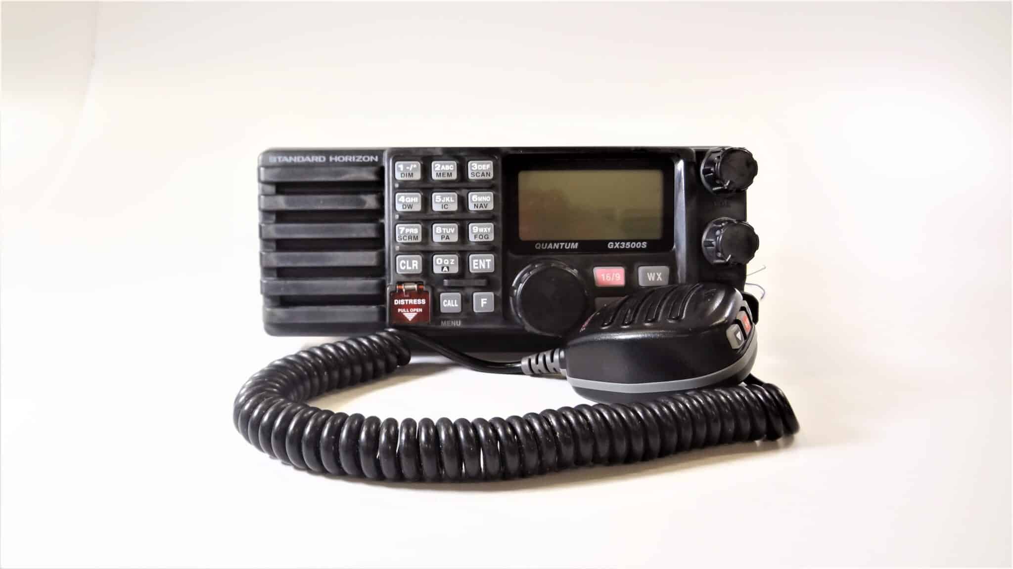 Standard Horizon Quantum GX3500S Marine VHF Radio Transceiver Unit w ...