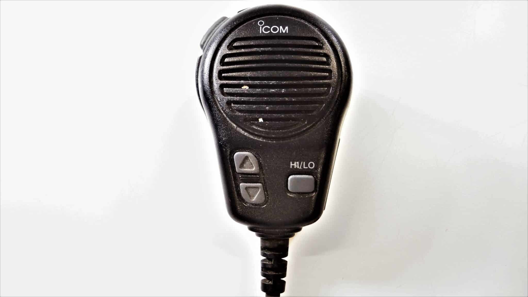 Icom IC-M304 Submersible Marine VHF Radio Transceiver Unit W/ HM-164B Hand Mic! - Max Marine ...