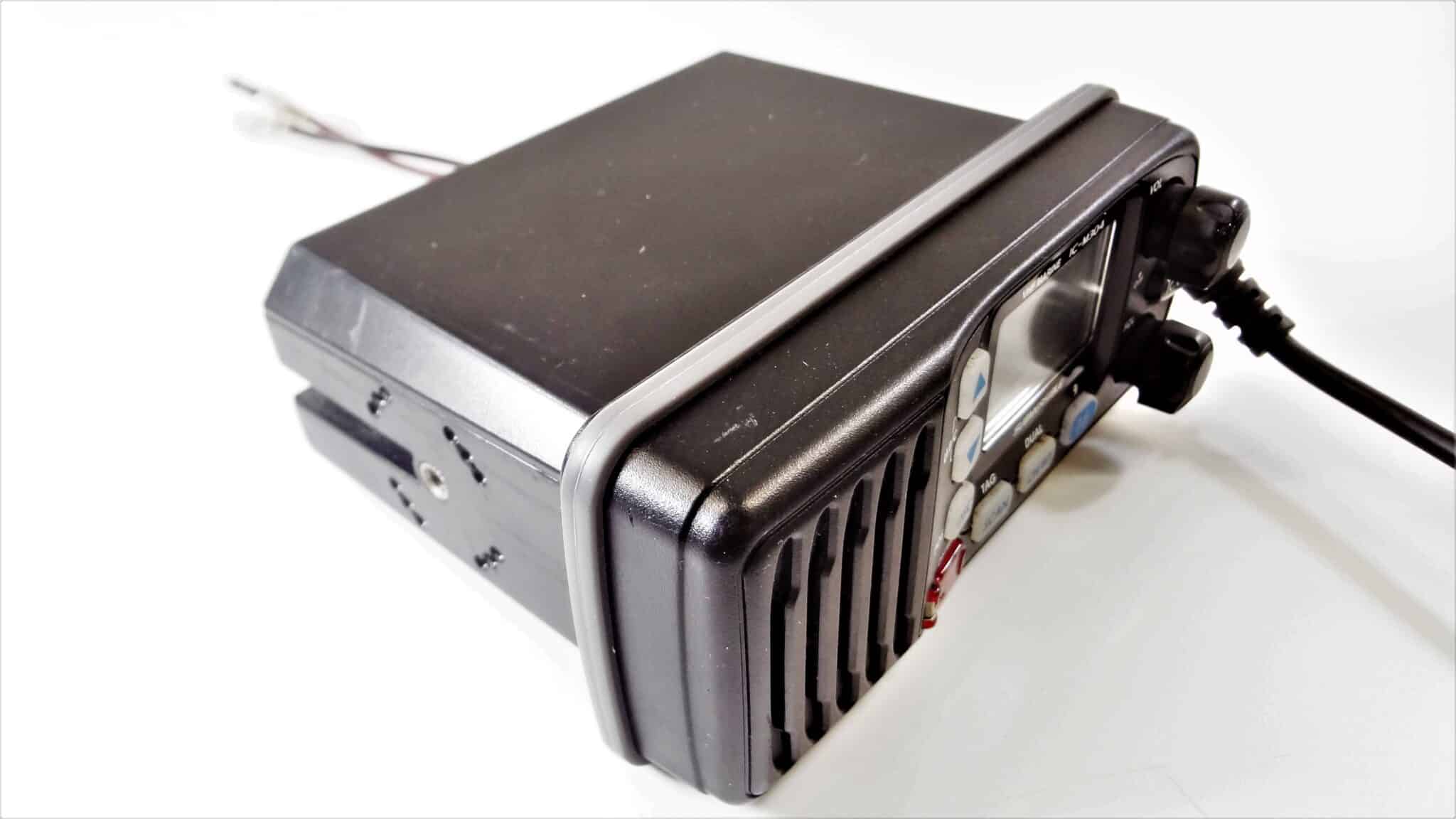 Icom IC-M304 Submersible Marine VHF Radio Transceiver Unit W/ HM-164B Hand Mic! - Max Marine ...