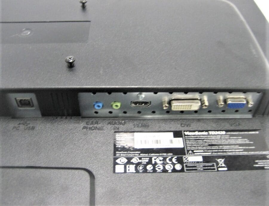 ViewSonic - TD2420 24" 16:9 Multi-Touch LCD Monitor - For Windows 7/8 ...