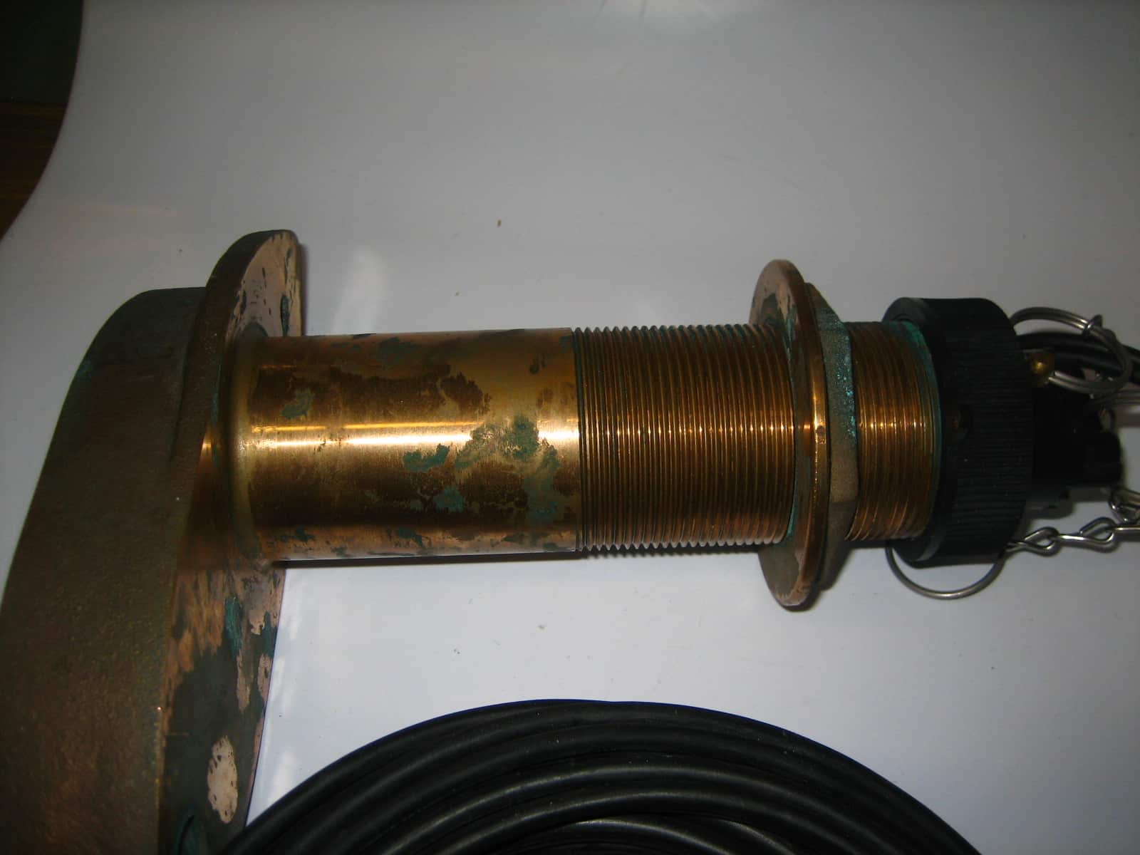 Simrad B66VL Long Stem Thru-Hull Transducer CA CX CE EQ 7 Pin 50/200khz ...