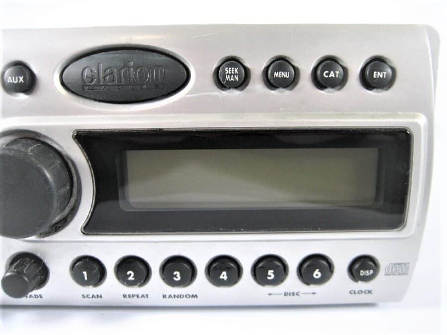 Clarion - CMD4 Marine CD Receiver Head Unit - TESTED - WORKING - Free ...