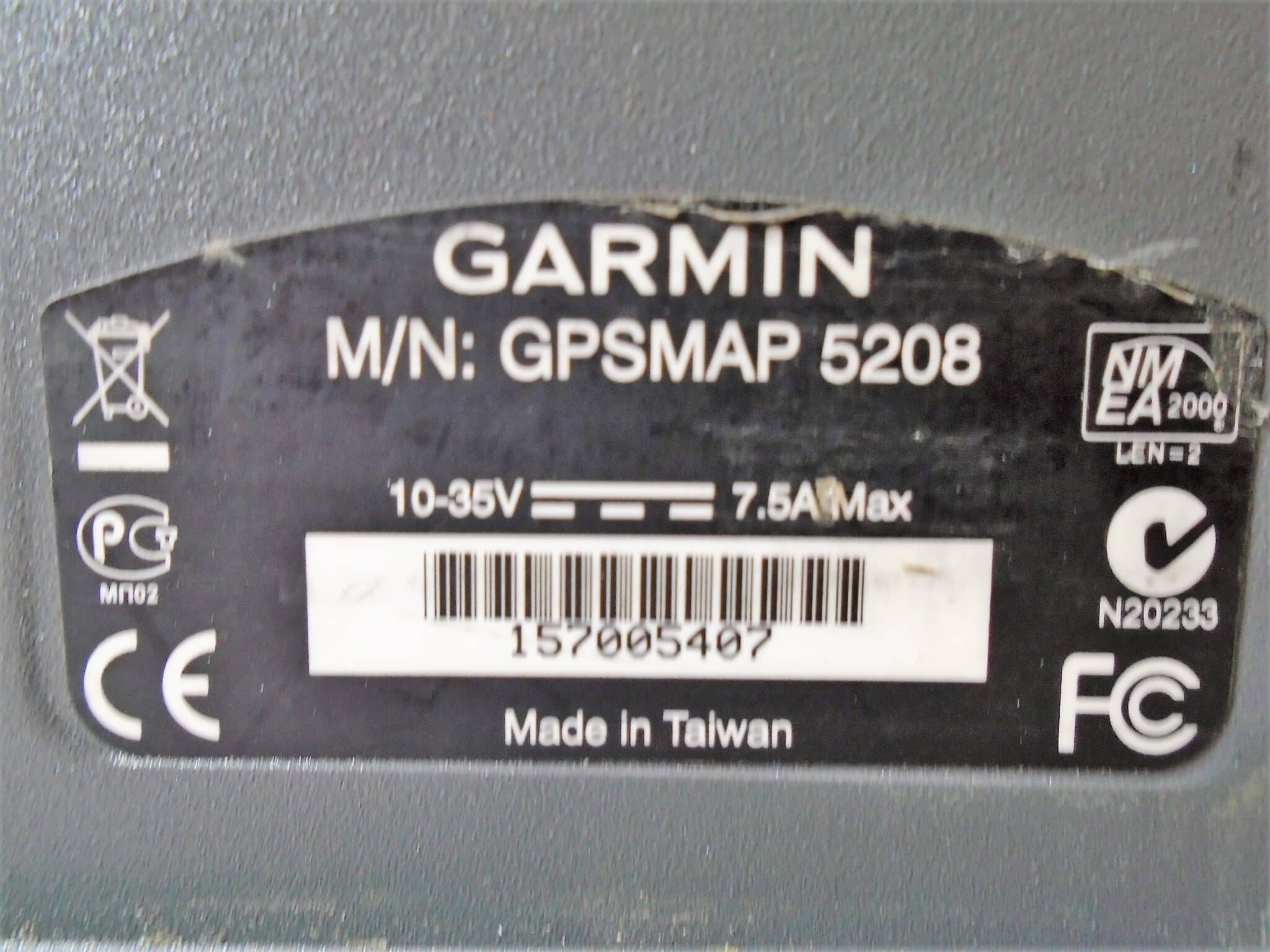Garmin GPSMap 5208 MFD Good Working Condition - Updated w/90 Day ...