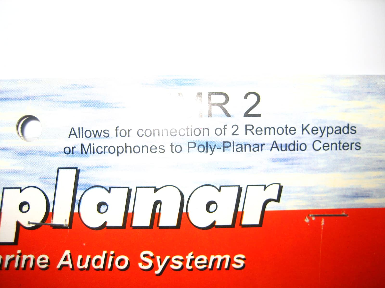 Poly Planar IMR 2 I-MR-2 Wired Keypad Interface (for MRR-7 & MRR-5 ...