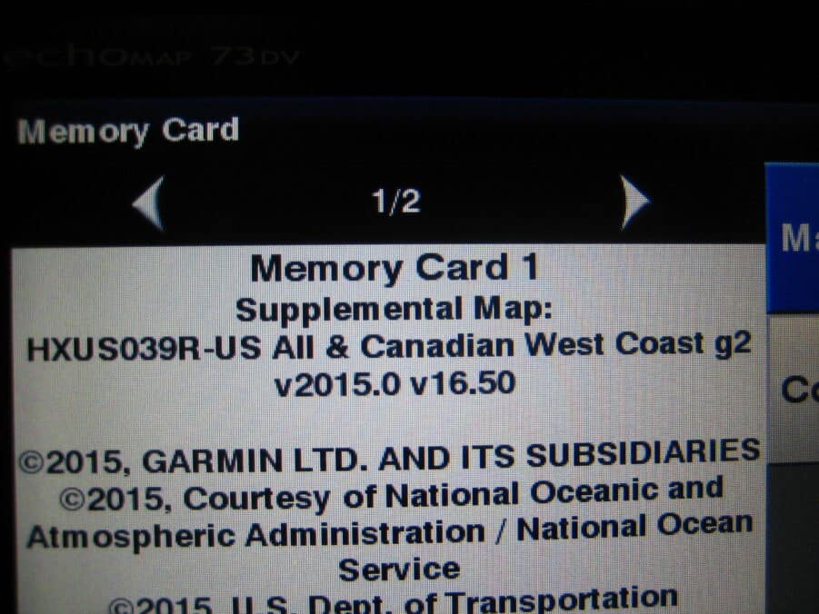 Garmin Genuine Bluechart *MicroSD Format* HXUS039R US & CANADA WEST ...