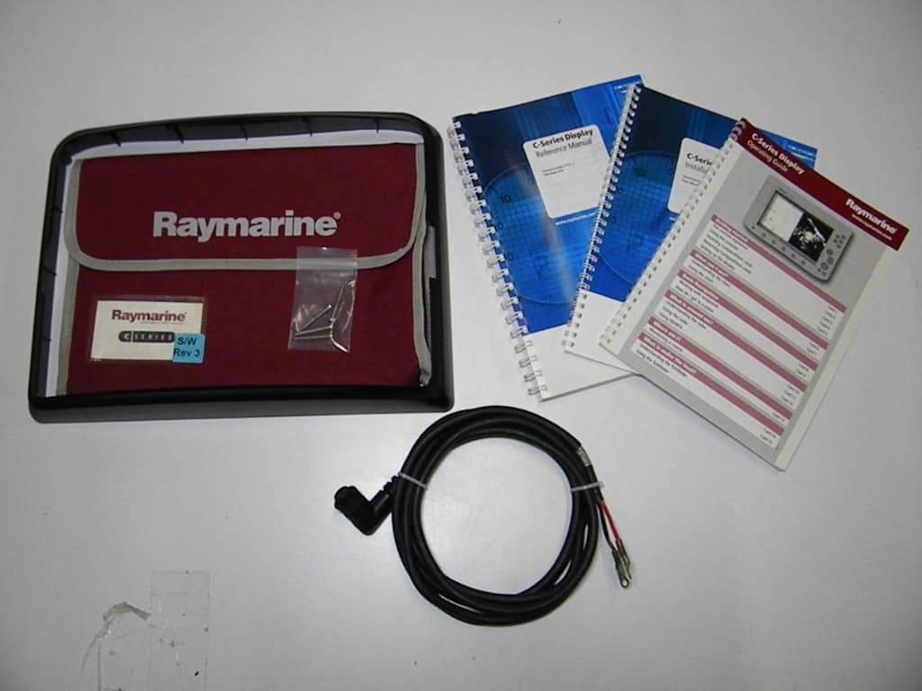 Raymarine C120 Classic Display w/Accessories -E02022-*NEW LCD* 90 Day ...