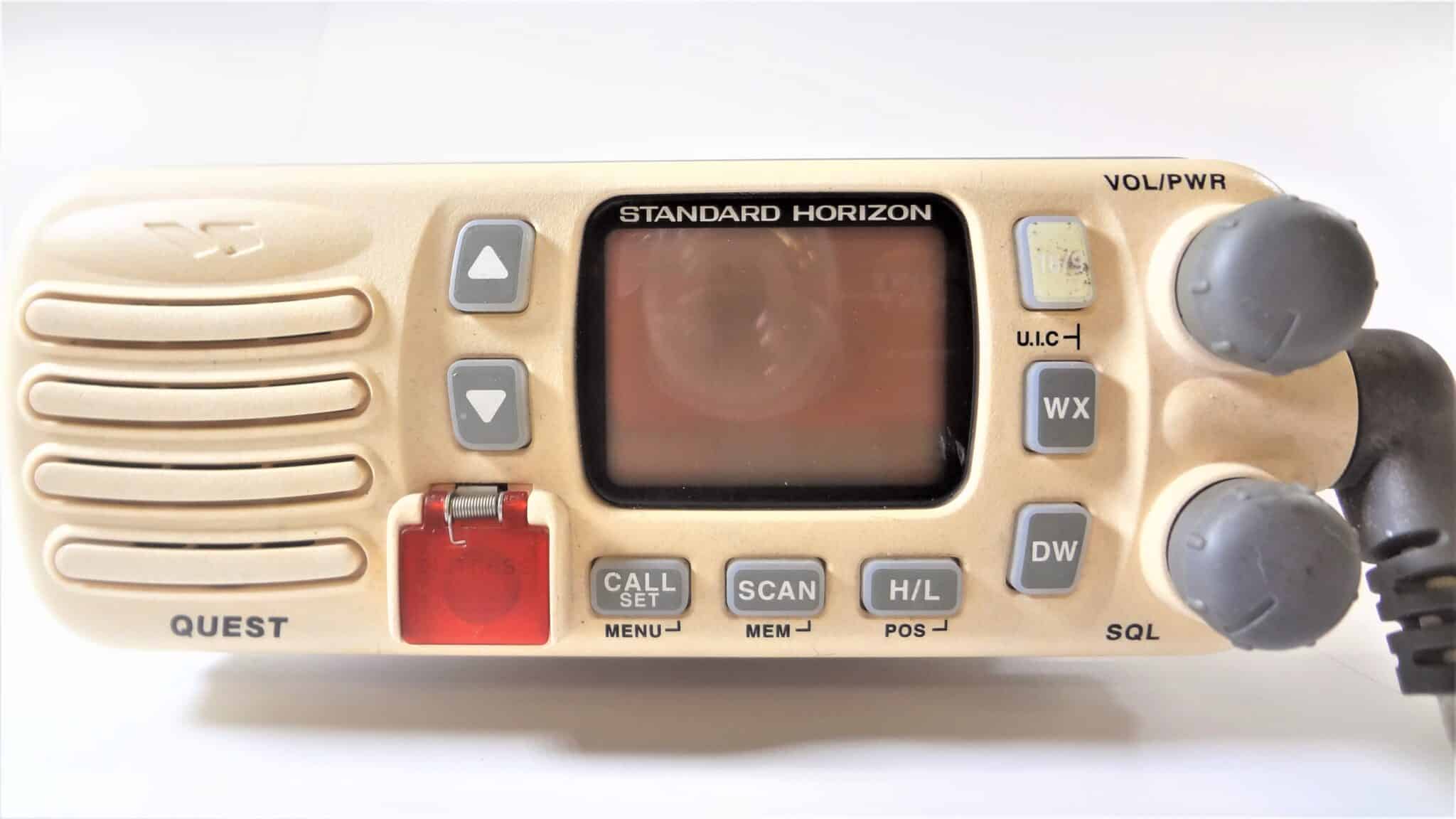 Standard Horizon GX1255S Quest-X Submersible Marine VHF Radio ...