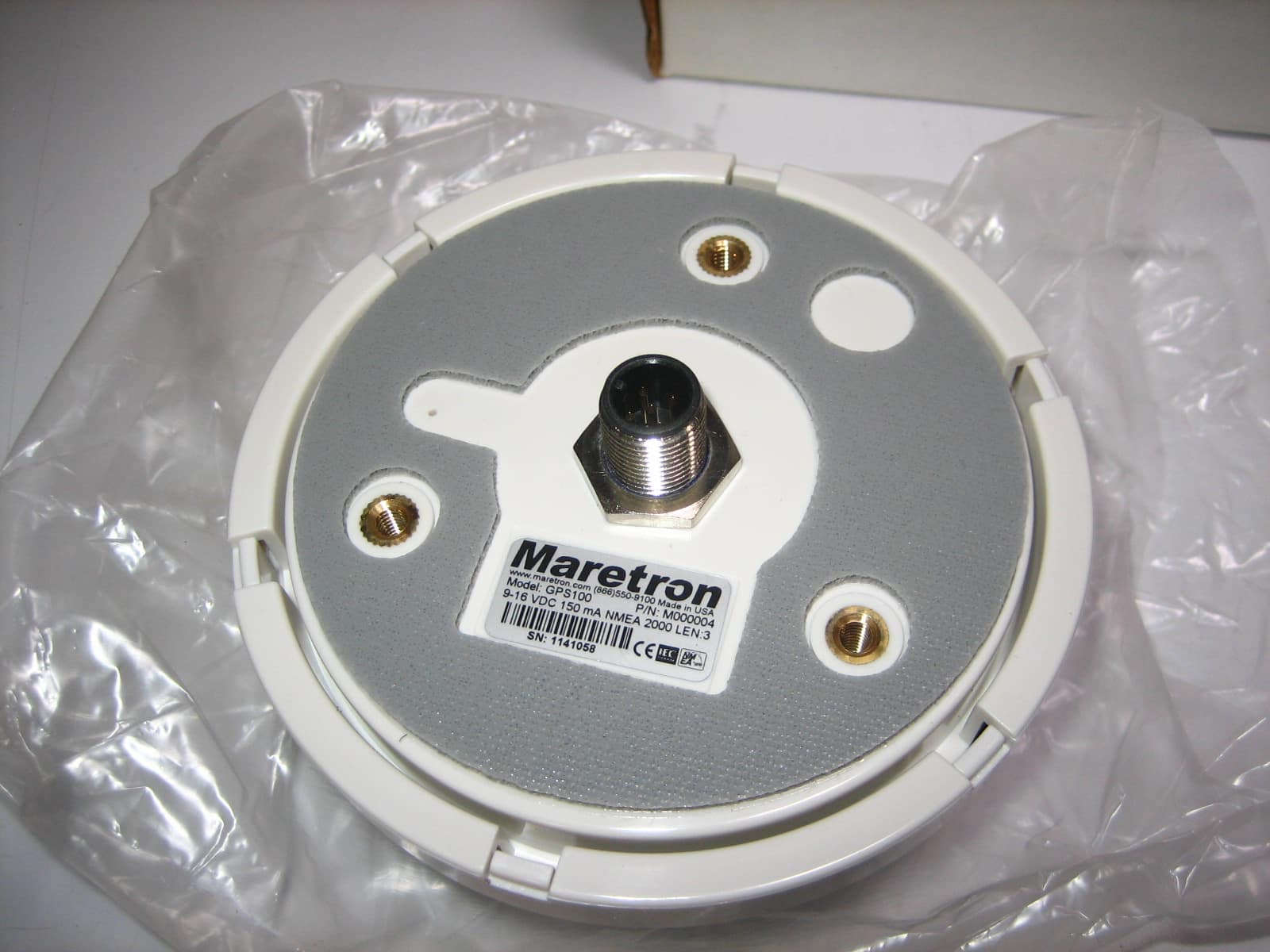 Maretron GPS100 GPS Receiver - NMEA2000 - NEW - Max Marine Electronics