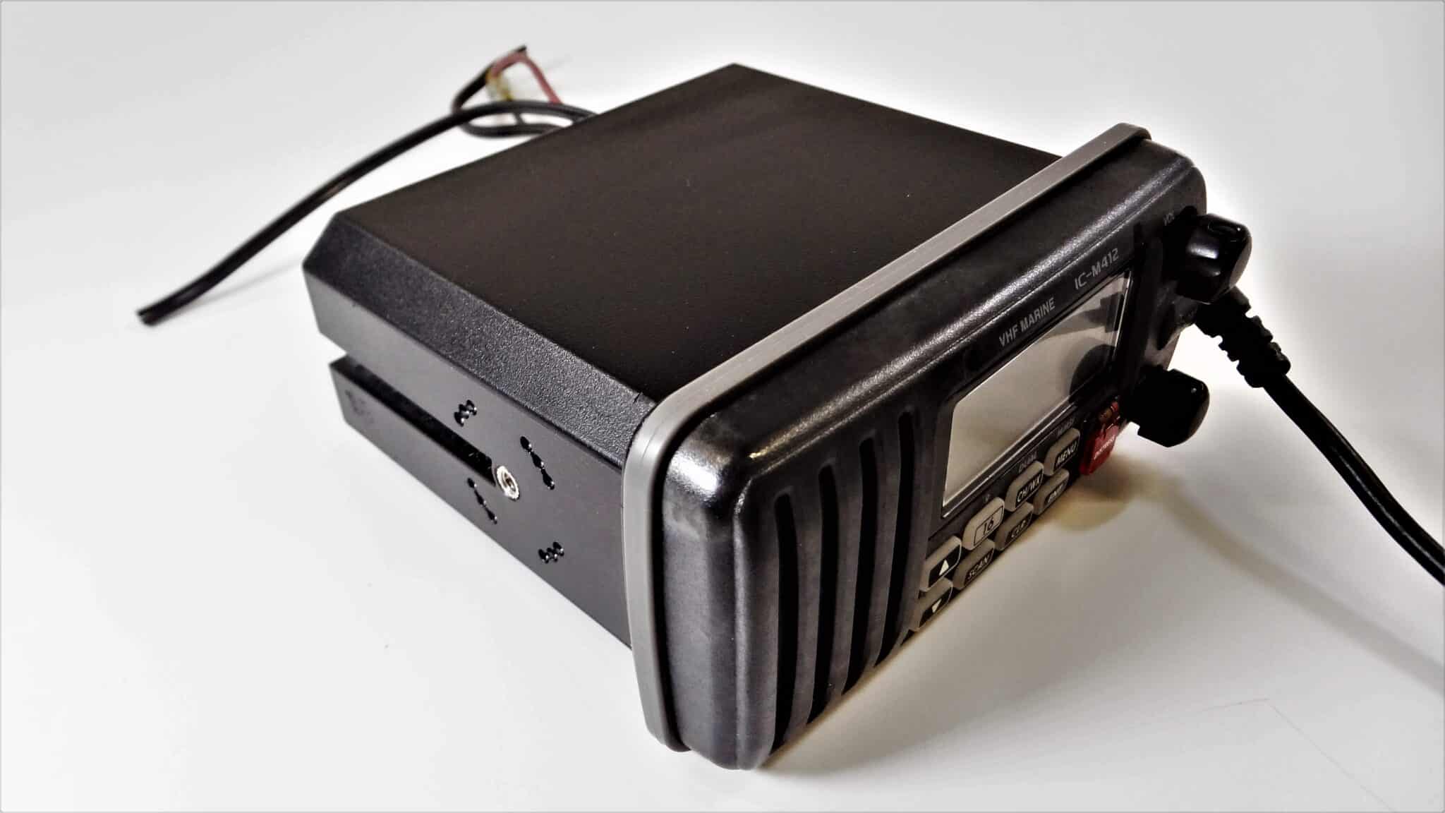 Icom IC-M412 Submersible VHF Marine Radio Transceiver Unit w/ HM-164B ...