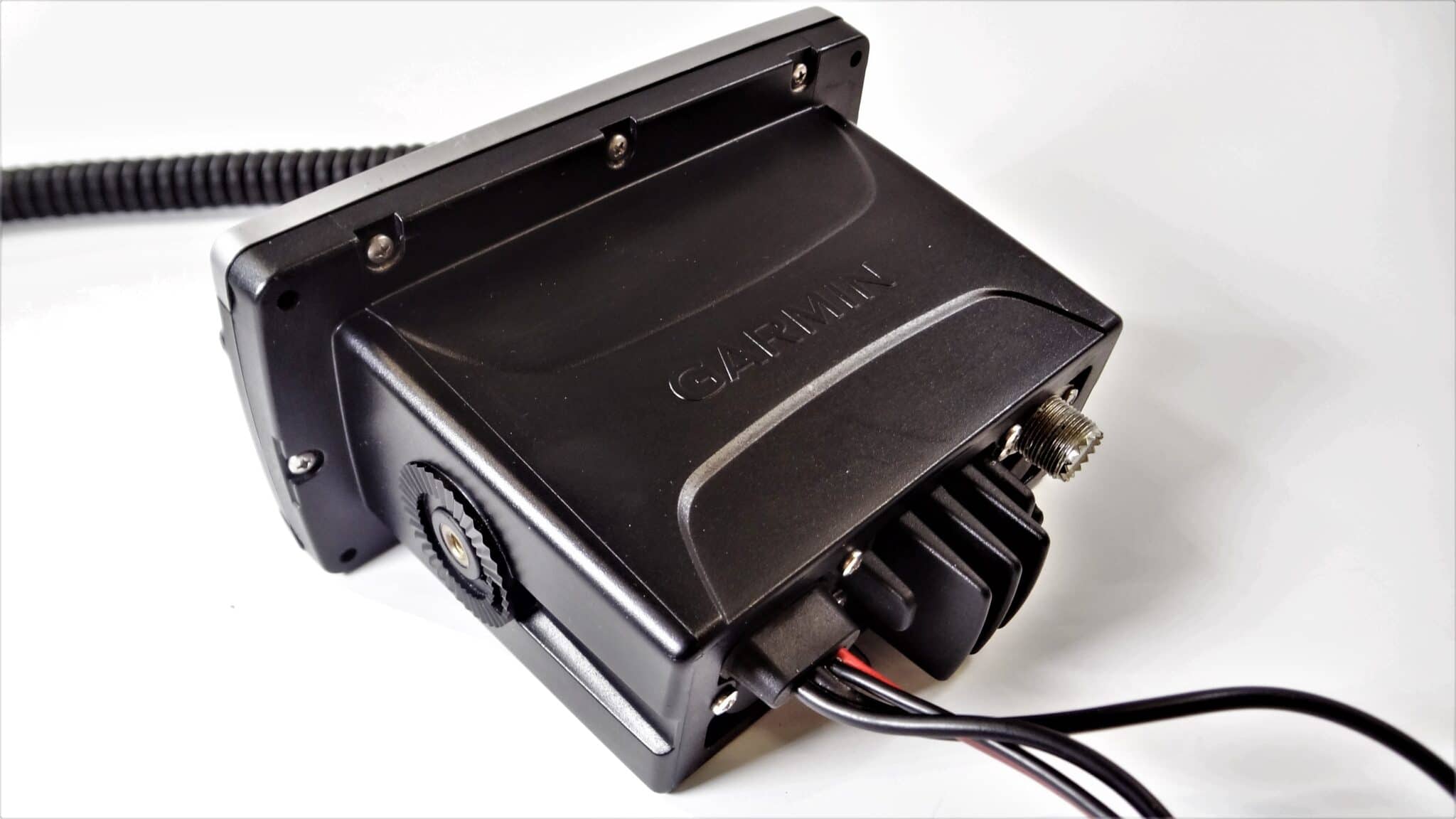 Garmin VHF 100 Submersible Radio Transceiver Unit with Rebuilt Hand Mic ...