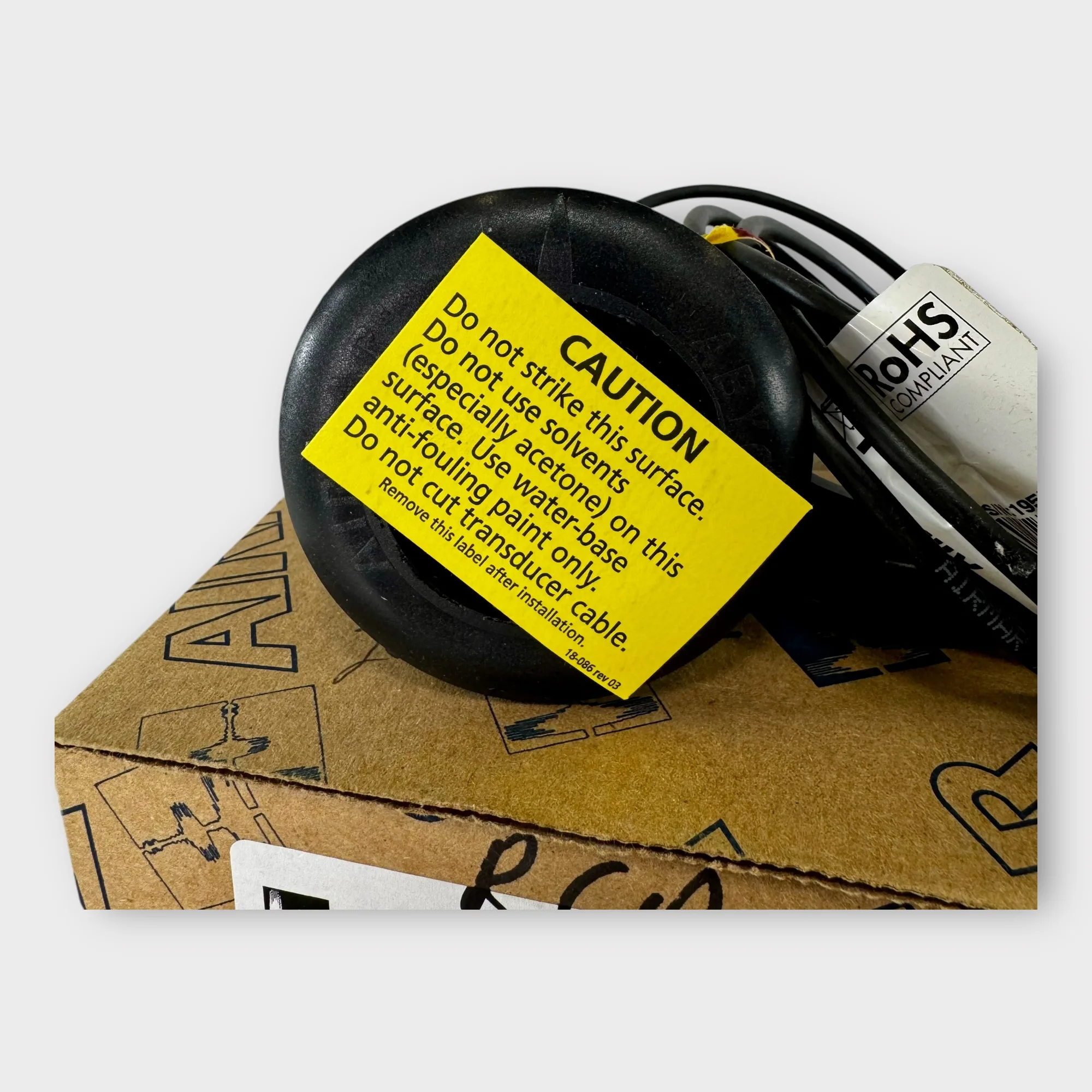 Standard Horizon/Navman/Northstar 3100 Depth Transducer w/Phono RCA ...