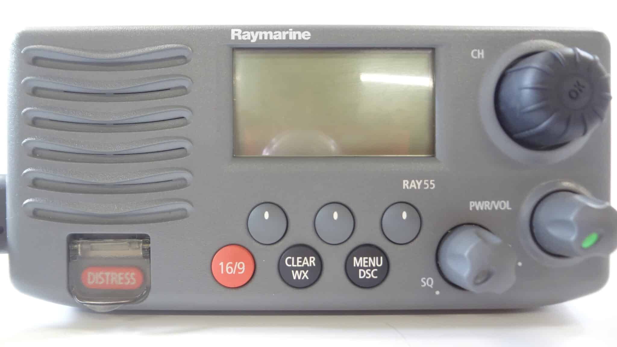Raymarine RAY55 Submersible Marine VHF Radio Transceiver Unit w ...
