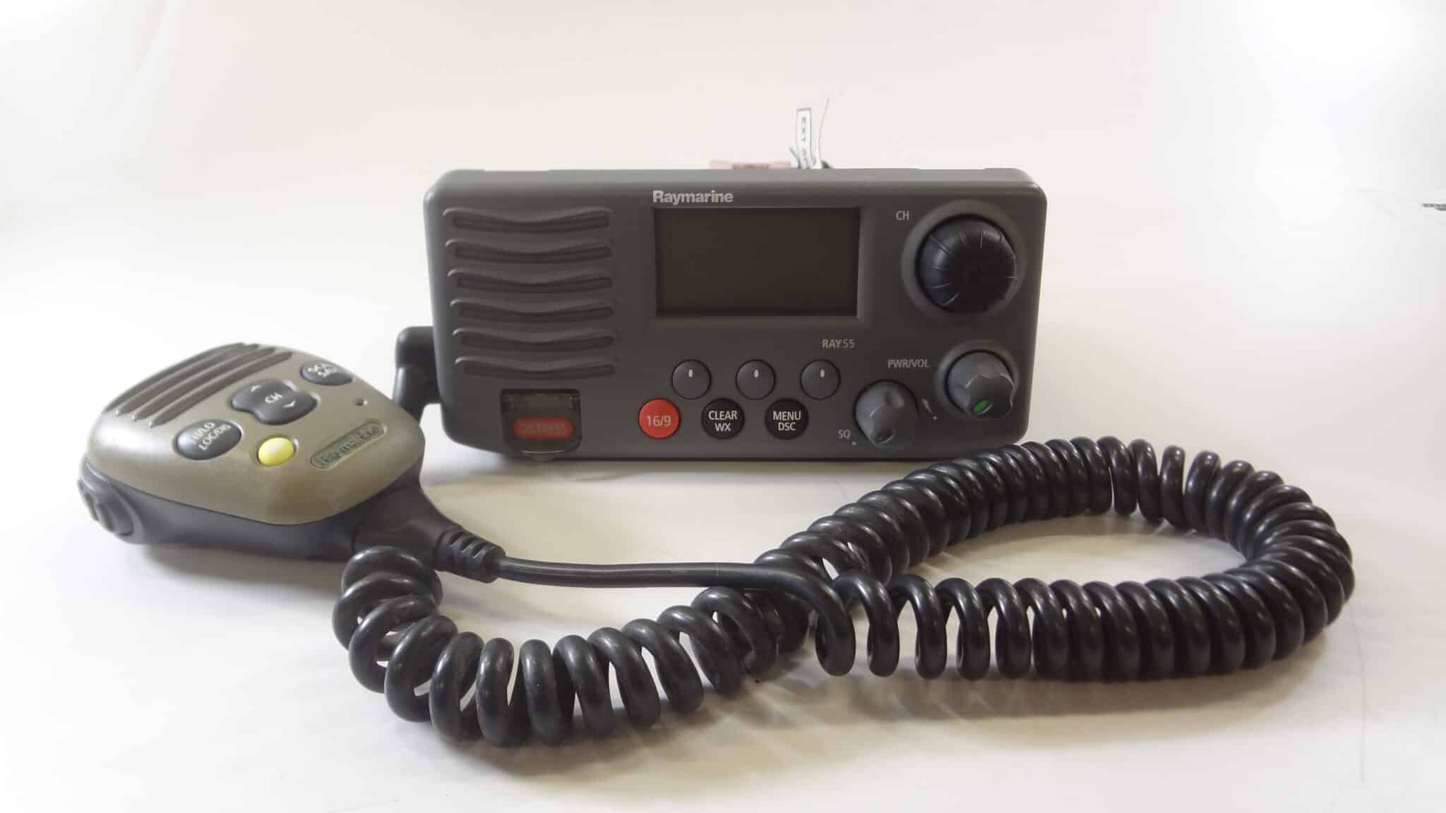 Raymarine RAY55 Submersible Marine VHF Radio Transceiver Unit w ...