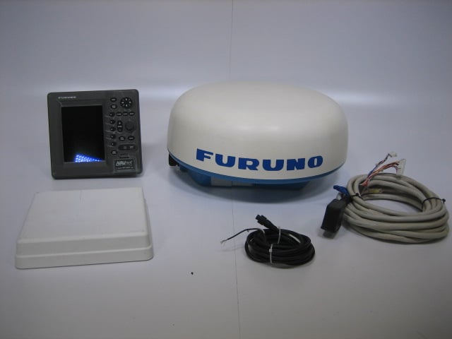 Furuno 1724C/NT 2.2kW 18" Radar Dome System Complete w/ Cables *TESTED ...
