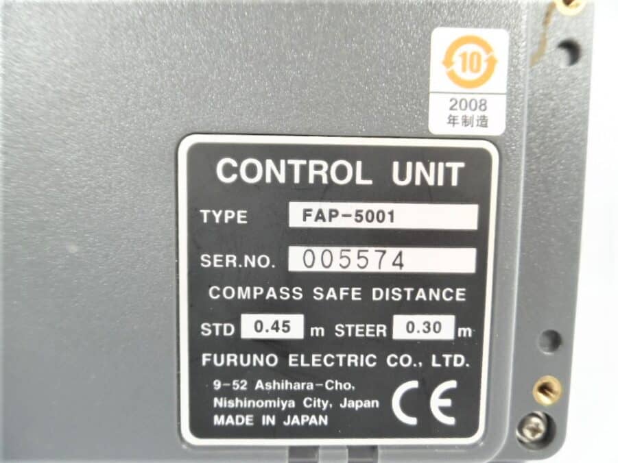 Furuno Navpilot Control Head - FAP-5001 - EXCEL COND - Tested! - 90 Day ...