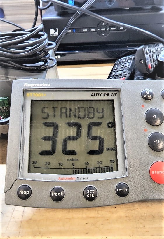 Raymarine/Raytheon - Fluxgate Compass Module With 1.5′ Cable - M81190 ...