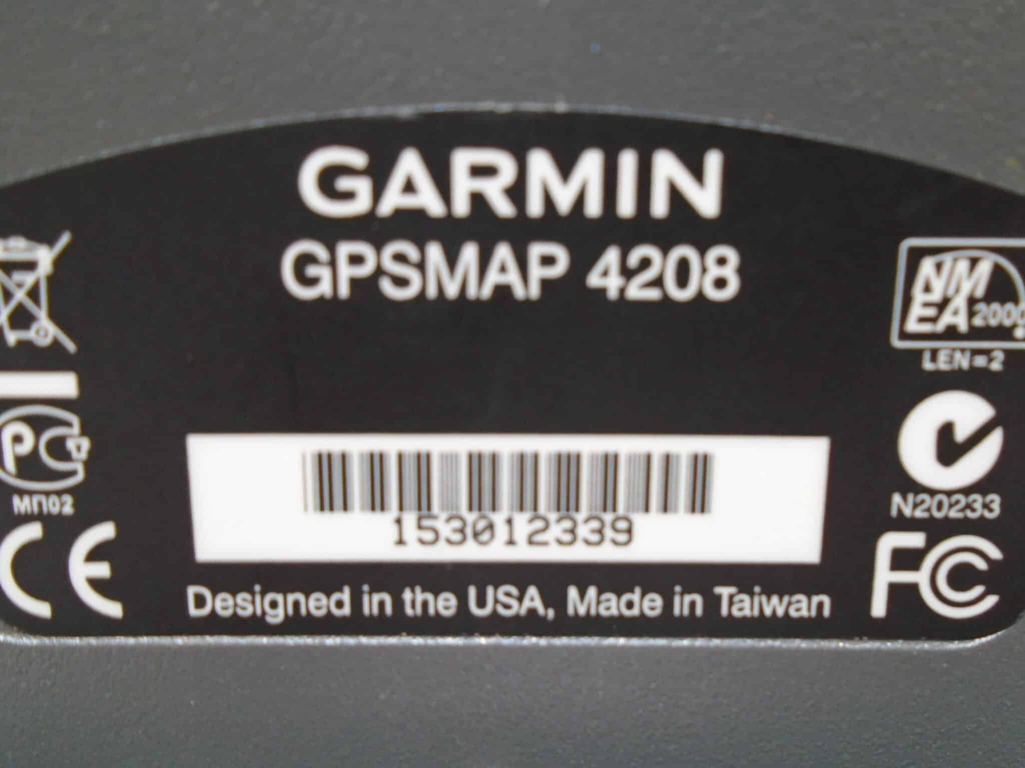 Garmin GPSMap 4208 Chartplotter Head Unit W/Suncover (90 Day Warr) NEW ...