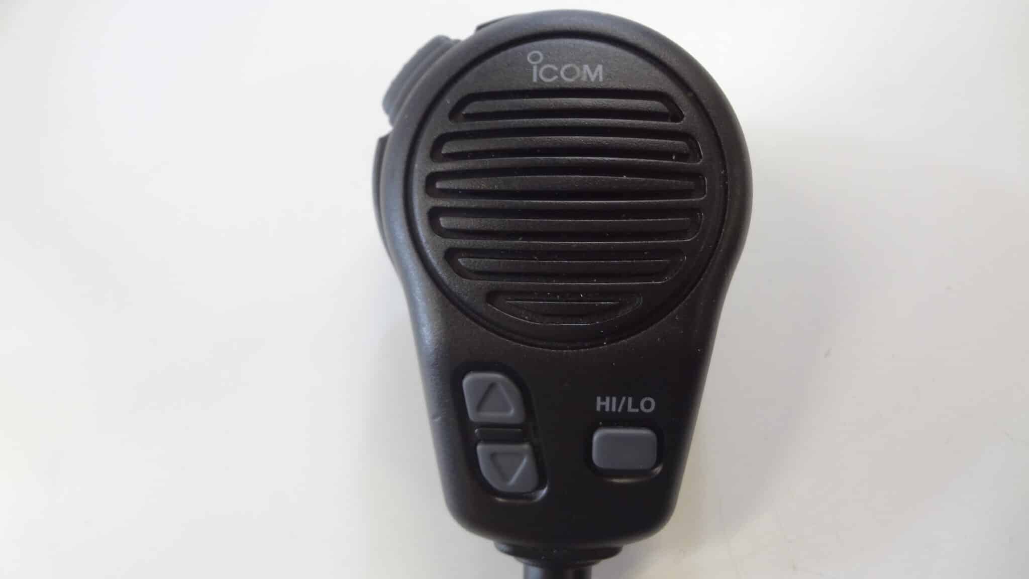 Icom HM-126RB Pair Twin Hand Microphones for Icom IC-M604 Marine VHF ...
