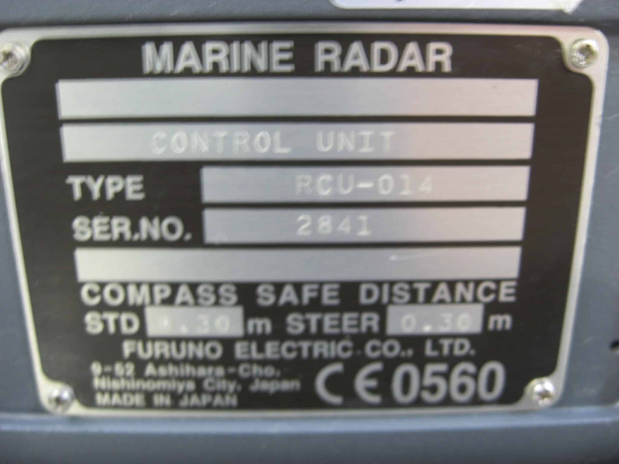 Furuno RCU-014 Control Key Pad for FAR-2xx7BB Systems Tested Working ...