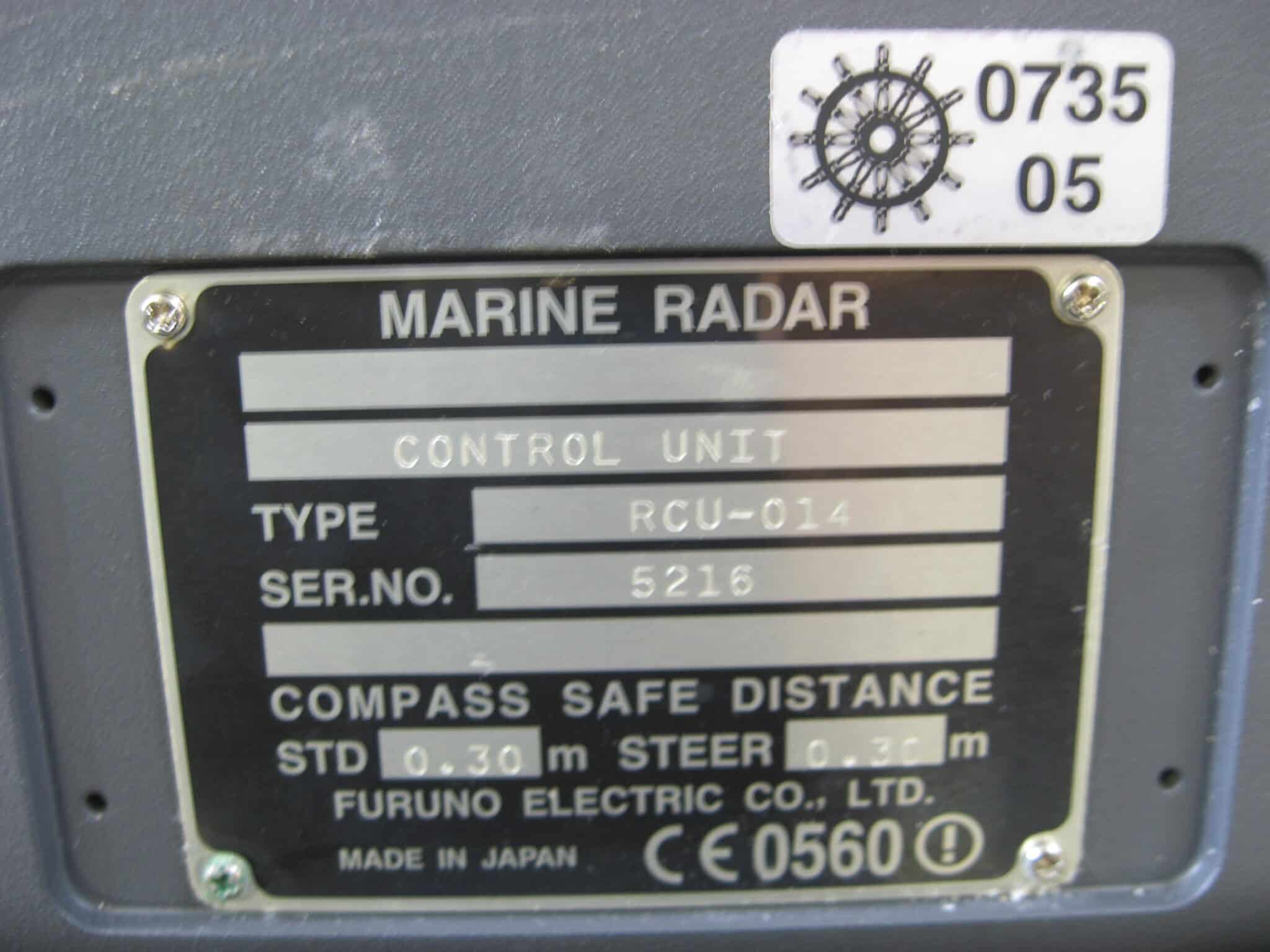 Furuno RCU-014 Control Key Pad for FAR-2xx7BB Systems Tested Working ...