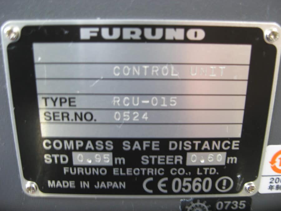 Furuno RCU-015 Remote Key Pad for FAR-2xx7BB Systems - Bench Tested ...