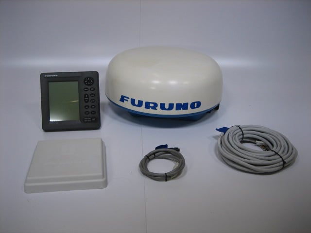 Furuno 1715 2.2kW Radar Dome System 7" Display - Fully Tested - Max ...