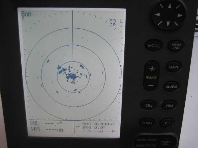 Furuno 1715 2.2kW Radar Dome System 7" Display - Fully Tested - Max ...