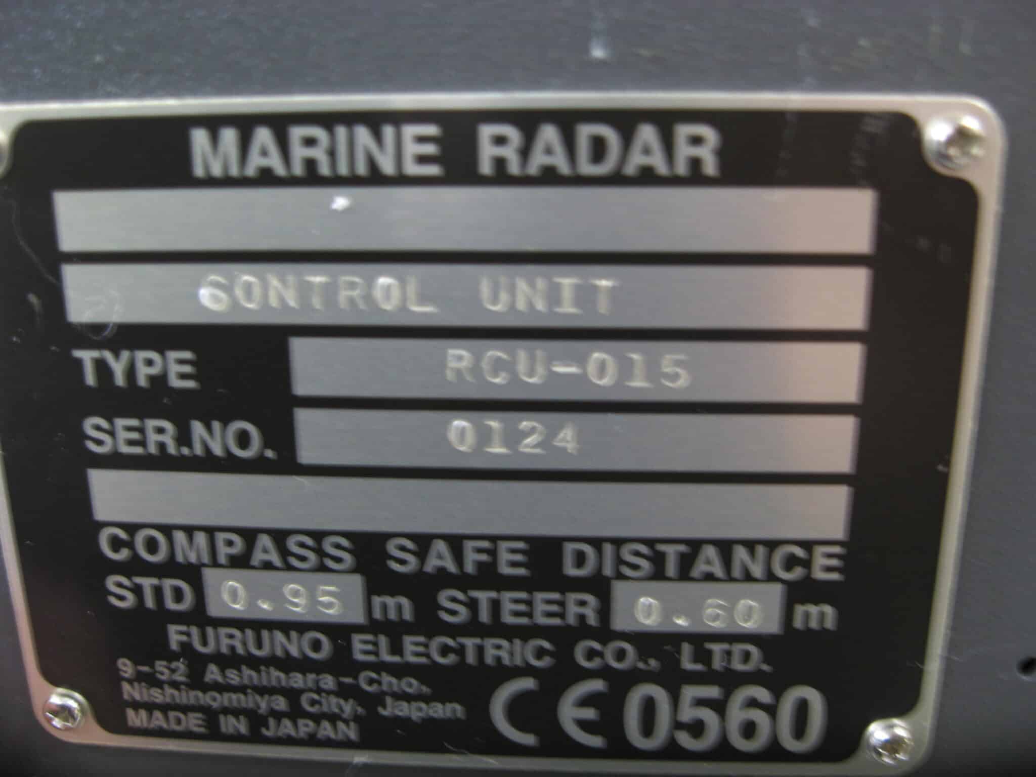 Furuno RCU-015 Remote Key Pad for FAR-2xx7BB Systems - Bench Tested ...