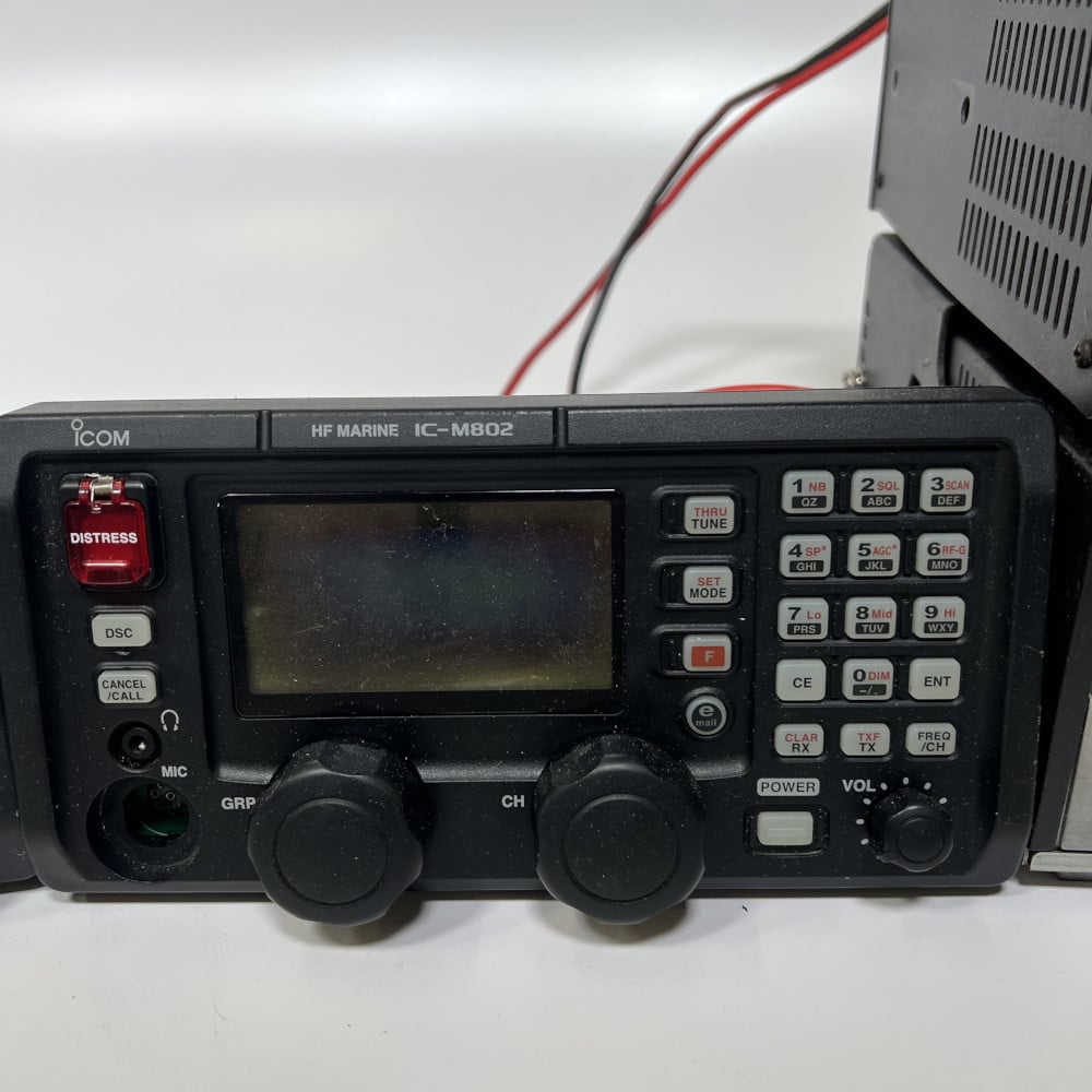 Icom IC-M802 SSB Radio Transceiver Single Side Band HF High Frequency RC-25 PARTS LOT - Max ...