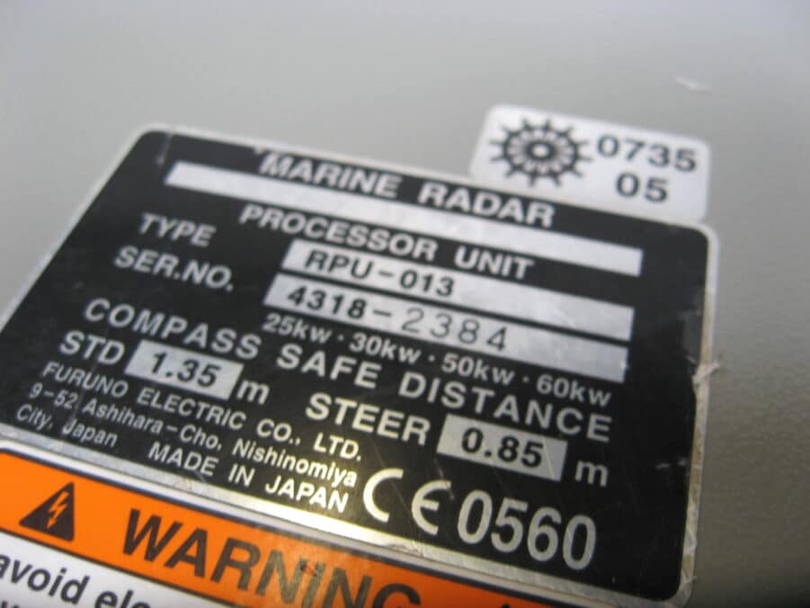 Furuno RPU-013 IMO Black Box RADAR Processor for FAR-2127BB System ...