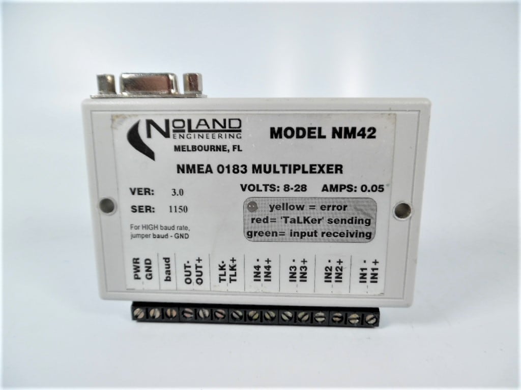 Noland Engineering - Model NM42 - NMEA 0183 Multiplexer - Tested Good ...